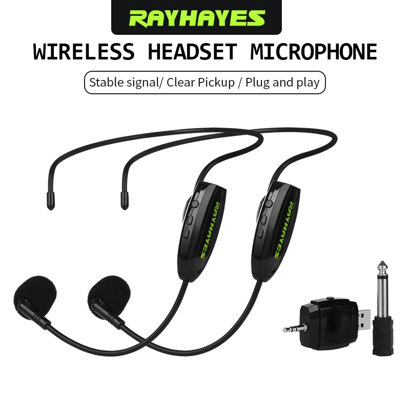 RAYHAYES RA-922 Head Mounted Wireless Microphone For Meeting Teaching ...