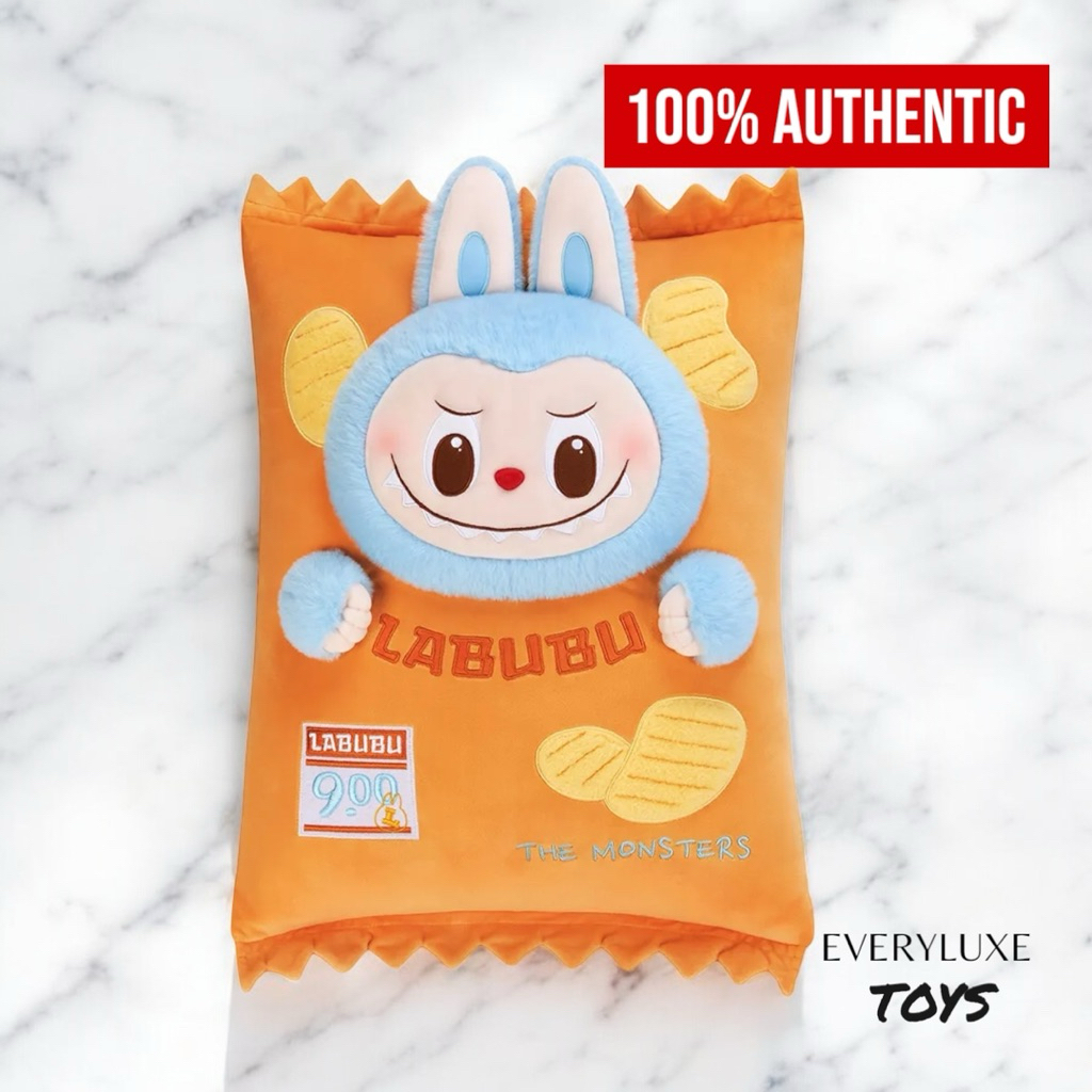 LABUBU THE MONSTERS Wacky Mart Series-Pillow (Chips) | Shopee Philippines