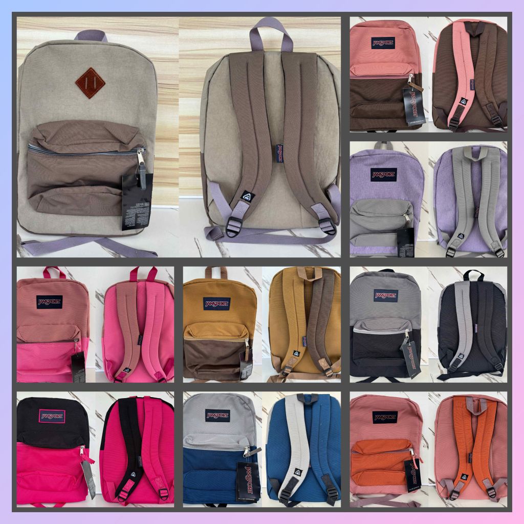 JS Backpack Dual Color Combi | Shopee Philippines