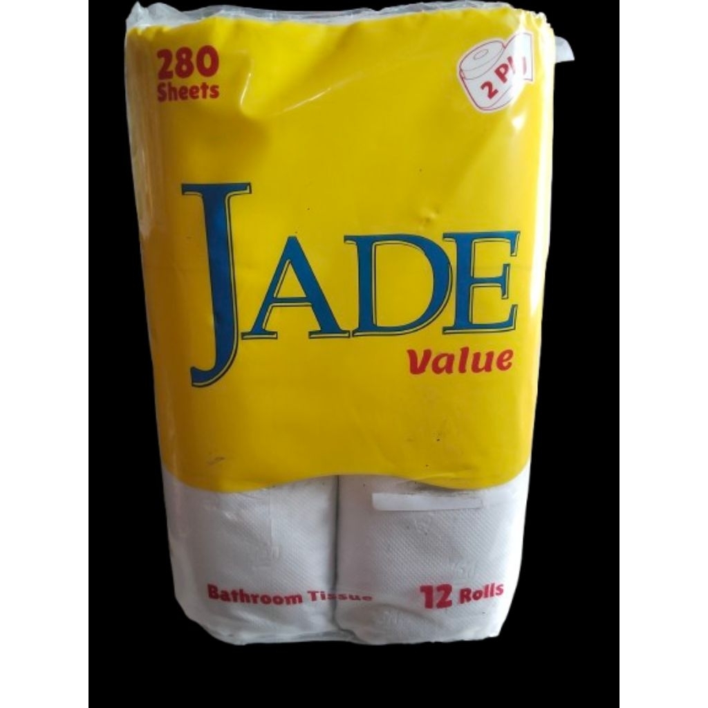 JADE Bathroom Tissue 280 Sheets 12Rolls 2 Ply | Shopee Philippines