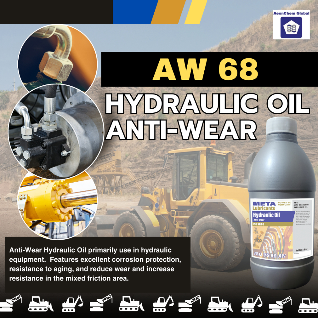 AW 68 - Hydraulic AW 68 - META LUBRICANTS - 1 liter | Shopee Philippines
