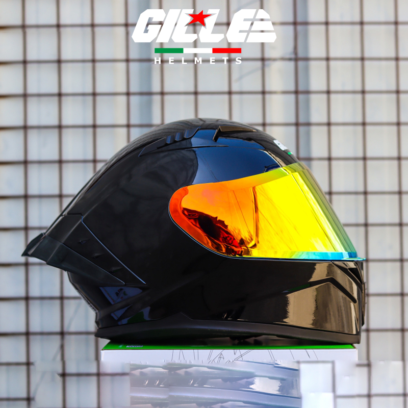 100%LEGIT GILLE 843 CIRCUIT Revo Lens full face helmet Dual Visor for ...