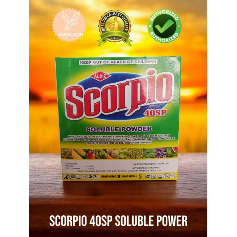 Scorpio 40sp Insecticide Soluble Power 500grams | Shopee Philippines