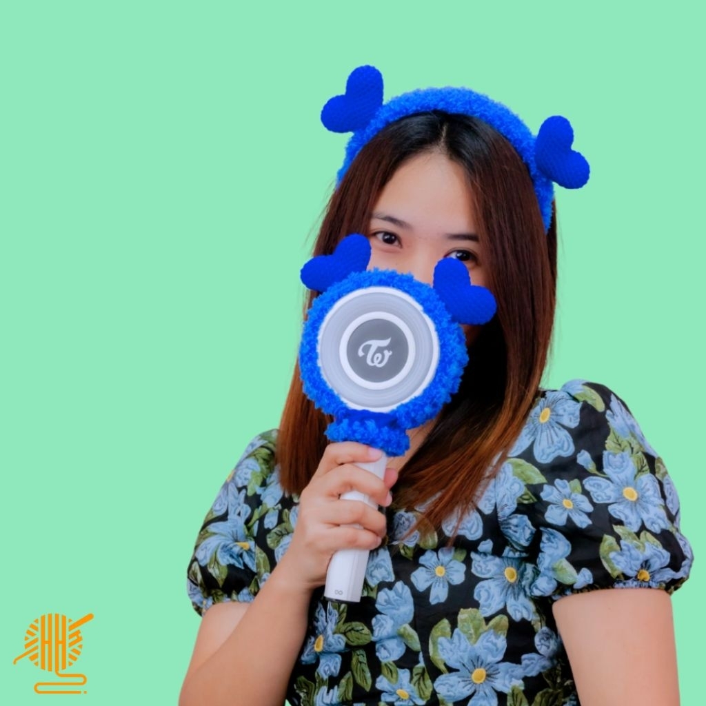Twice Crochet Candybong Cover and Headband Set | Shopee Philippines