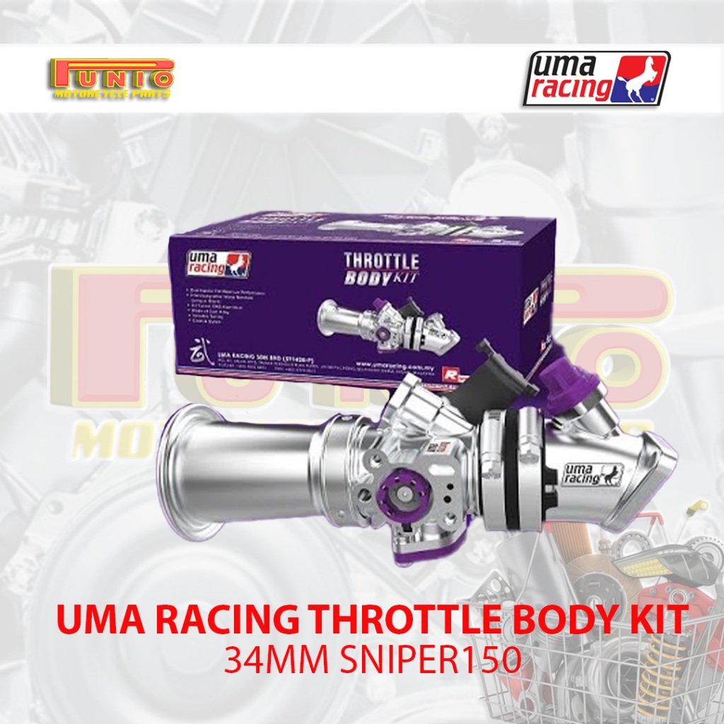 NEW! UMA Racing Throttle Body Kit for Yamaha Sniper 155/R15-V3 | Shopee ...