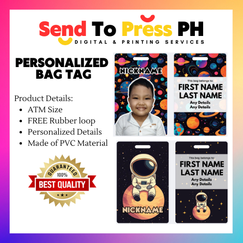 Personalized / Customized Bag Tag with Ready Made Design - ASTRO ...