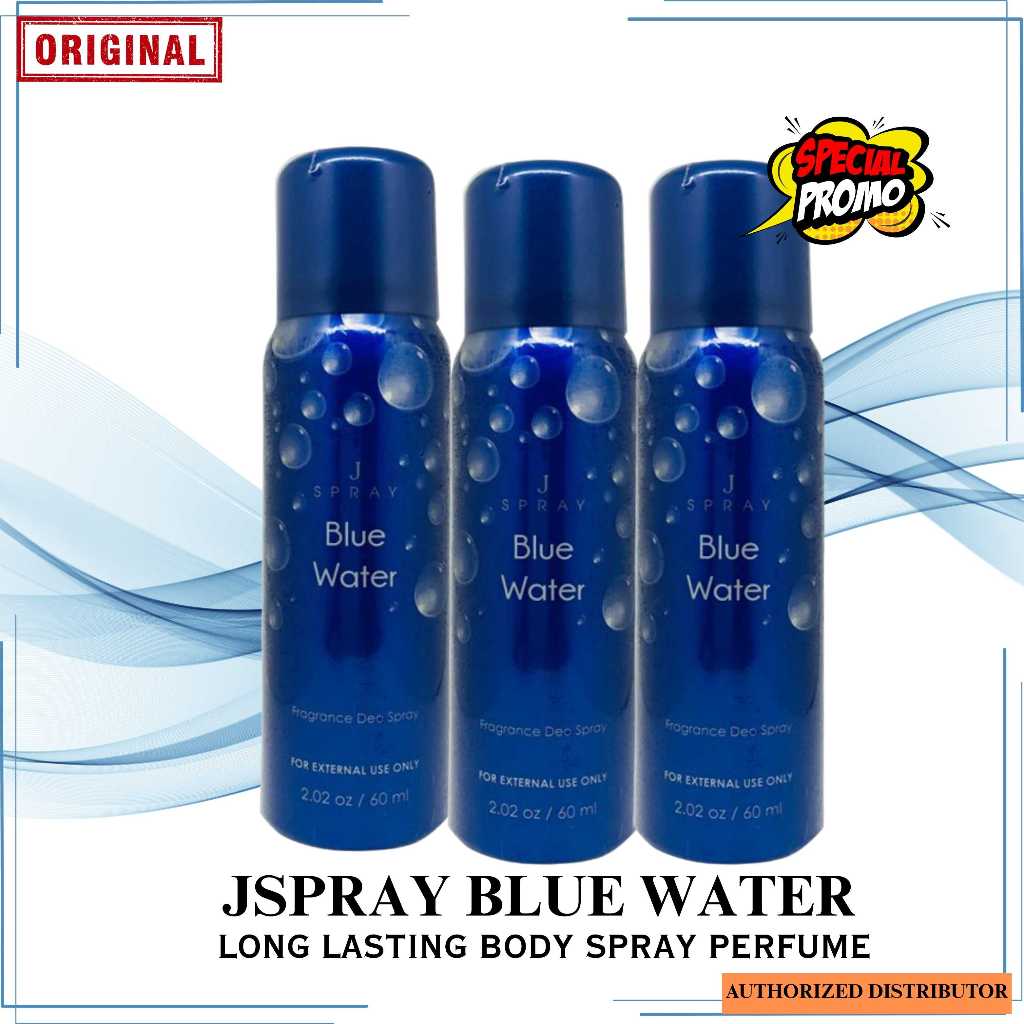 J Spray Perfume Buy2 Take1 Blue Water 60ml Body Fragrance Spray ...