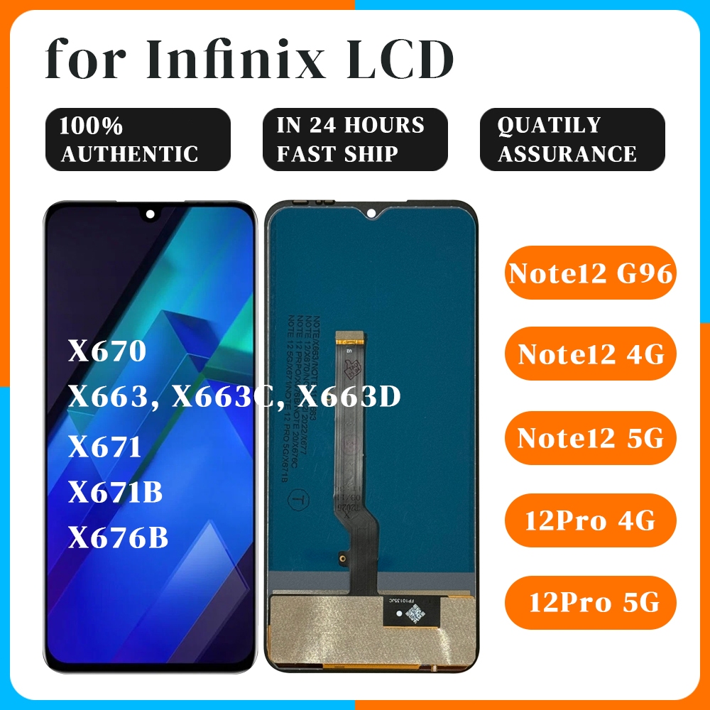 LCD for Infinix Note12 G96 Note12 Note12Pro LCD Touch Screen Display ...