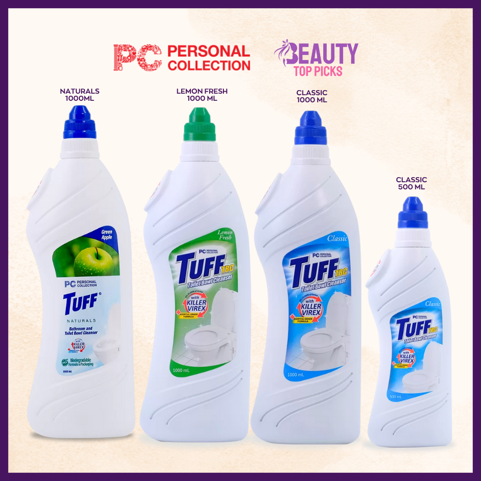 PC Tuff Toilet Bowl Cleaner - Naturals, Lemon Fresh, Classic | Shopee ...