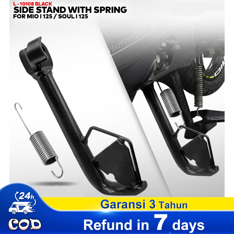 MIO I 125/MIO SOUL I 125 SIDE STAND ASSY WITH SPRING CHROME LG-11483 ...