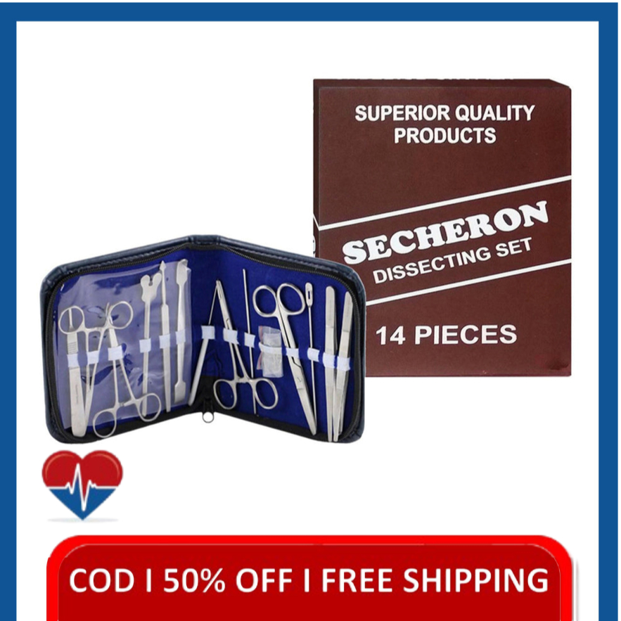 Secheron Dissecting Set 14 Pcs and Secheron Minor Kit 16 Pcs | Shopee ...