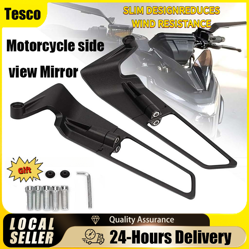 CNC Side Mirror for Motorcycle Winglet Side Mirror Universal Wing ...