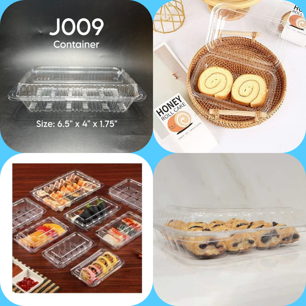 J009 Clear Container Dome Pastry Box | Shopee Philippines