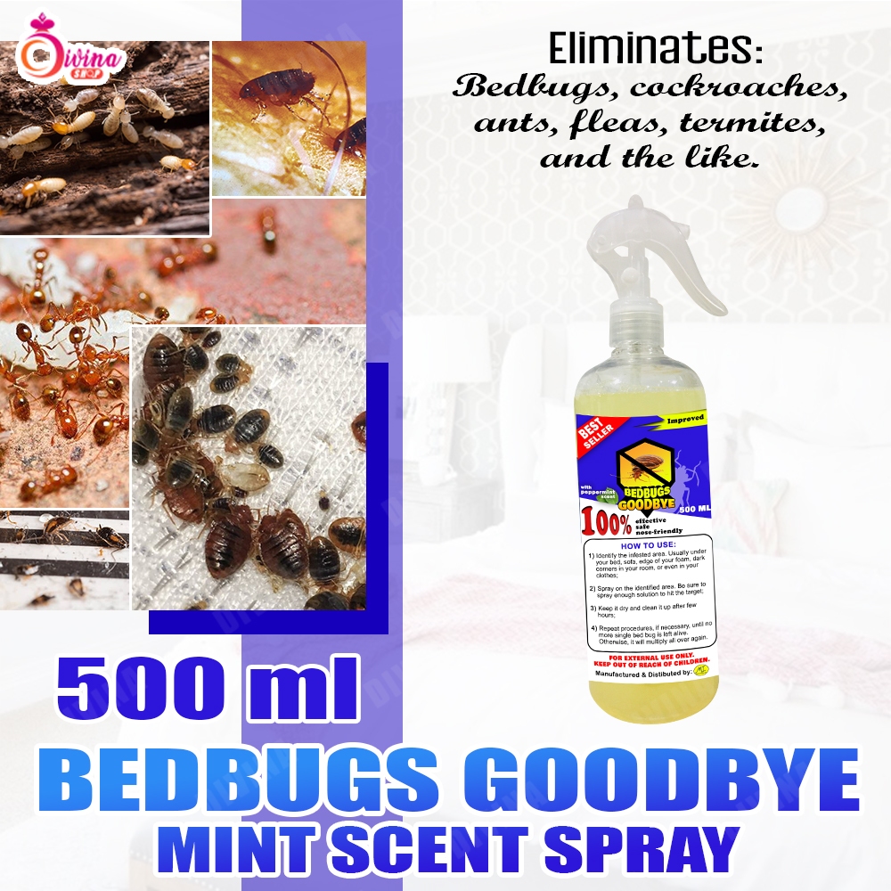 BEDBUGS GOODBYE SPRAY — Bedbugs Killer, Bedbugs Remover, Pamatay Surot ...