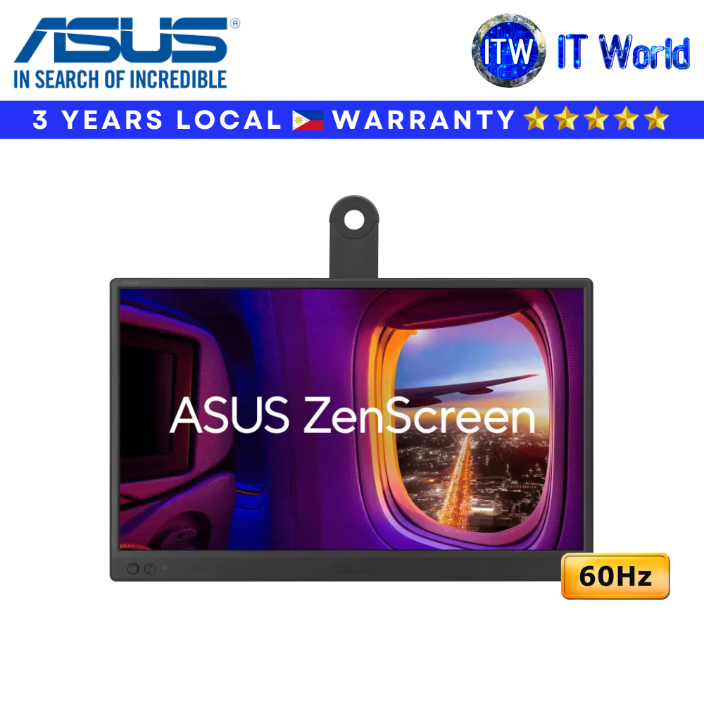 Asus Portable Monitor ZenScreen MB169CK 15.6" FHD 1920x1080 / 60Hz/ IPS ...