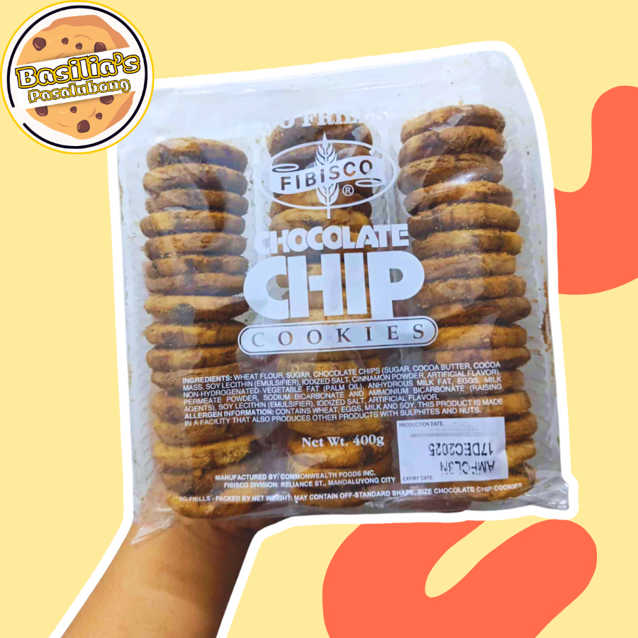 Fibisco Choco Chips Cookies 400g No Frills | Shopee Philippines