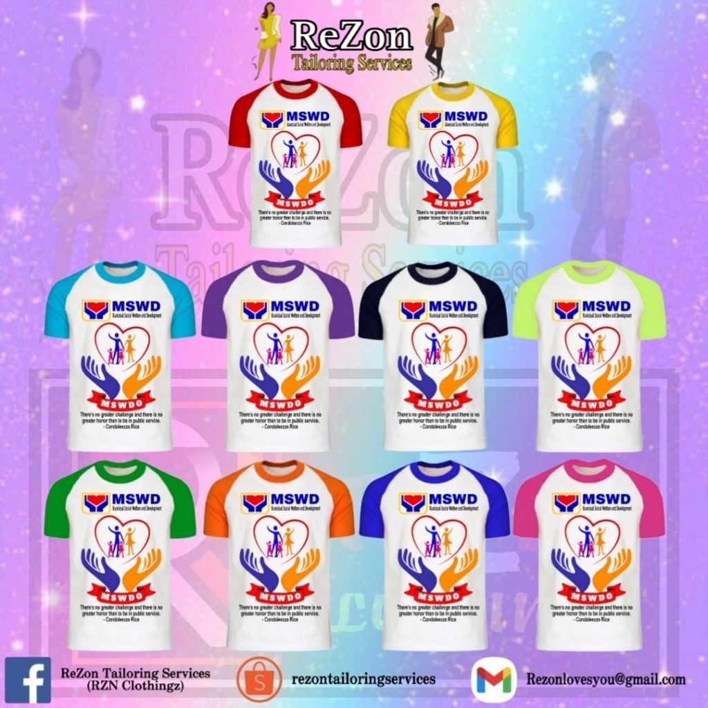 MSWD Raglan Shirts (PolyDex Fabric) | Shopee Philippines