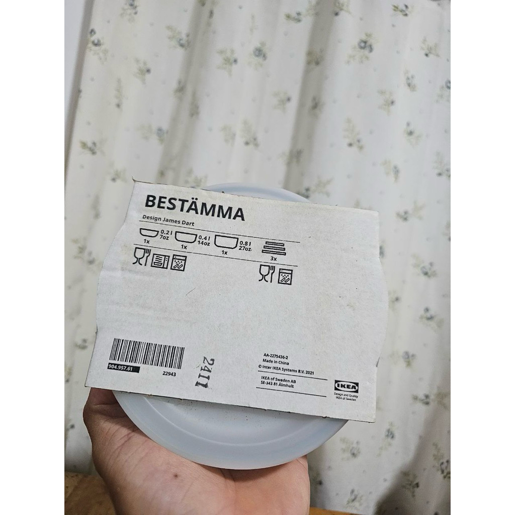 IKEA FOOD CONTAINER with LID, set of 3 | Shopee Philippines