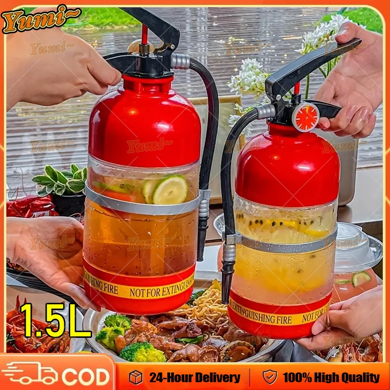 1.5L Fire Extinguisher Drink Dispenser Party Beer Water/Juice Dispenser ...