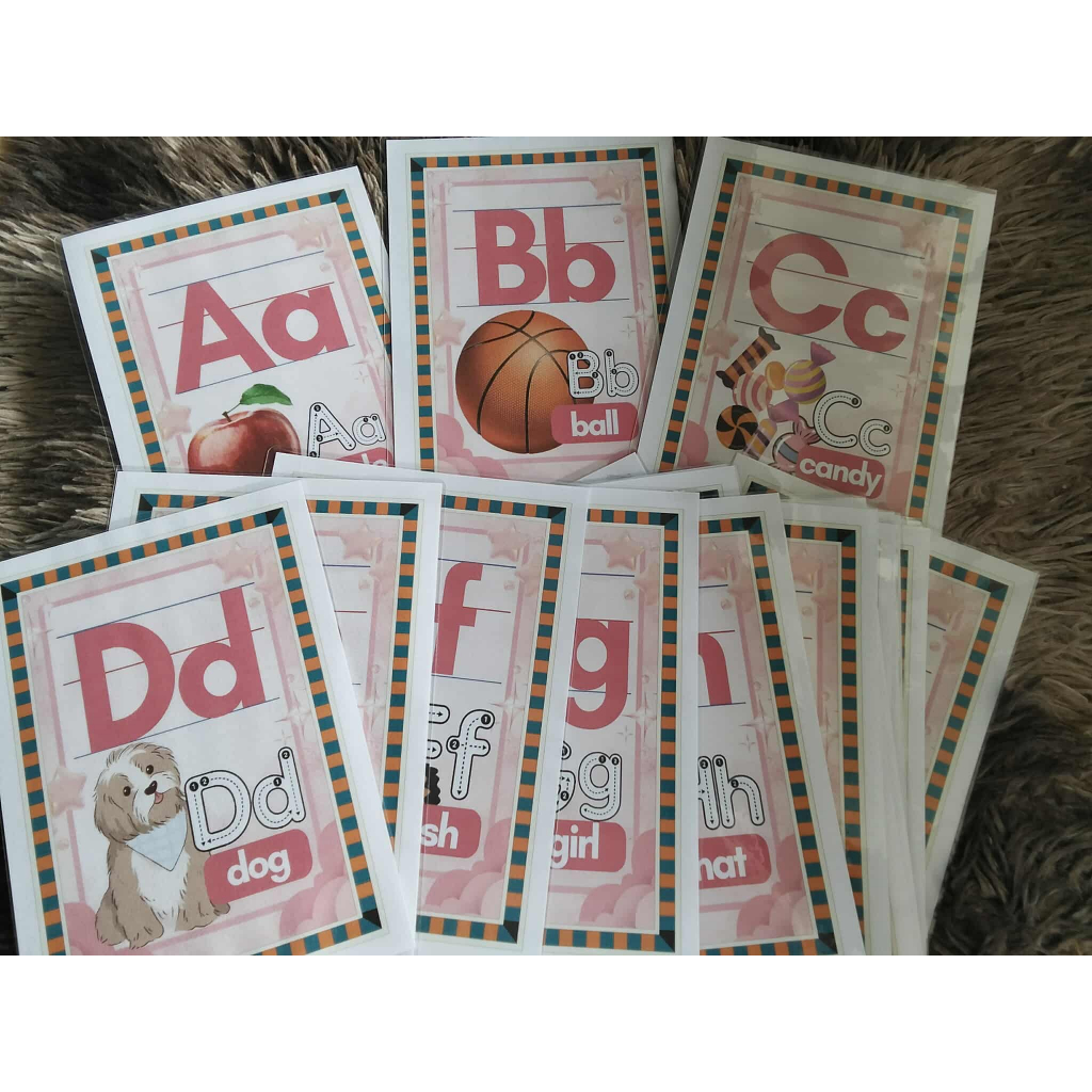 Laminated classroom decorations/ wall classroom decors/ alphabets a-z ...