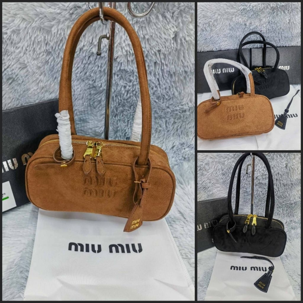 Miu Miu premium bag with box | Shopee Philippines