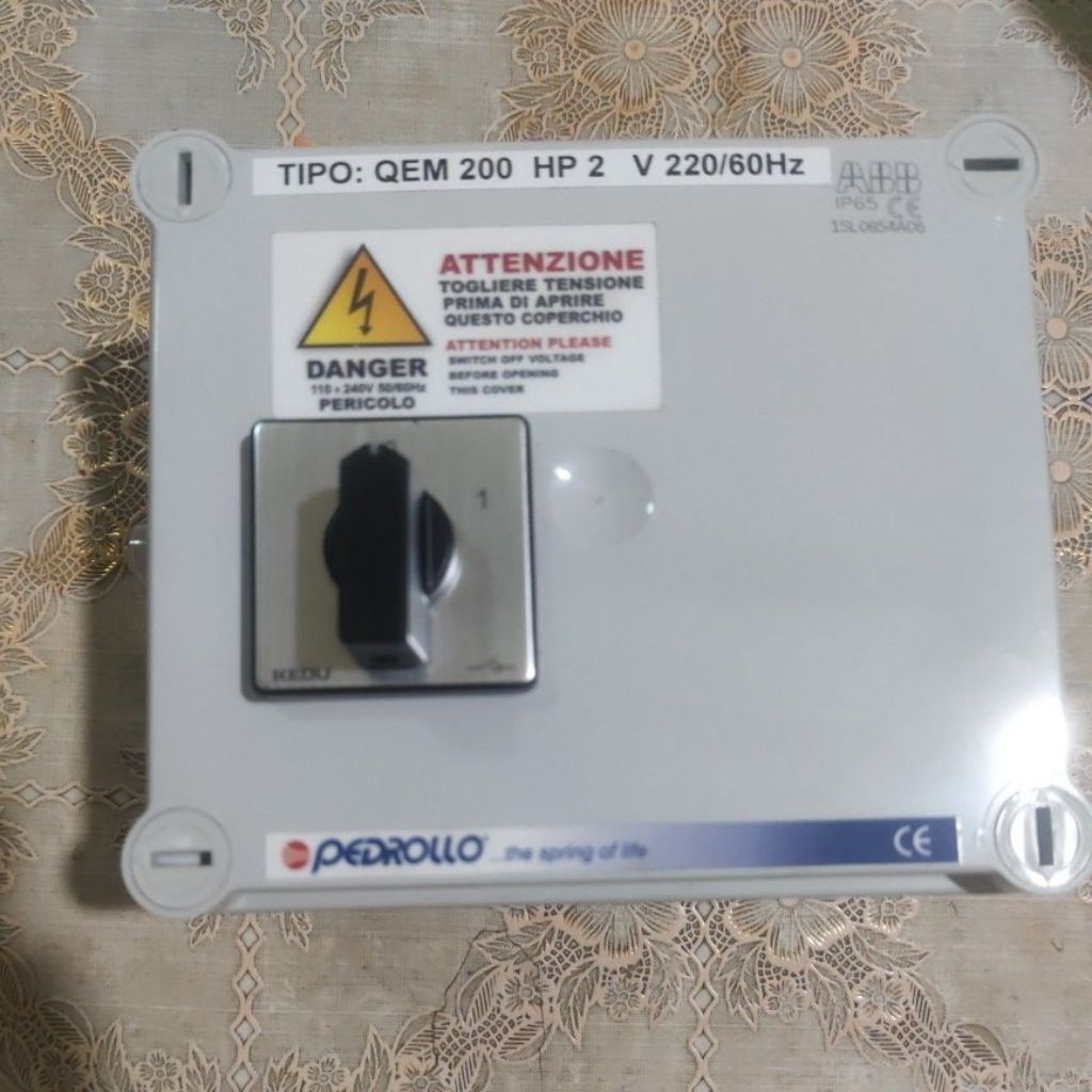PEDROLLO SUBMERSIBLE CONTROL BOX | Shopee Philippines