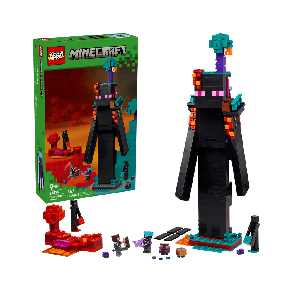 LEGO Minecraft 21279 The Enderman Tower | Shopee Philippines