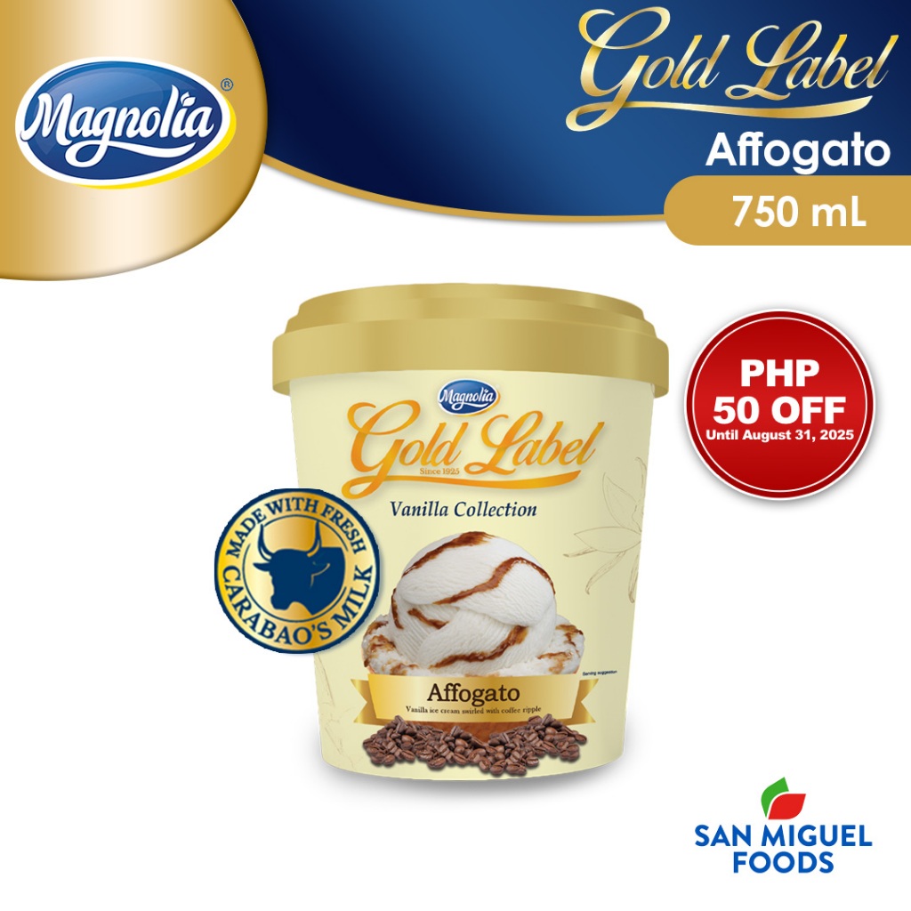 Magnolia Gold Label Ice Cream Affogato 750ml | Shopee Philippines
