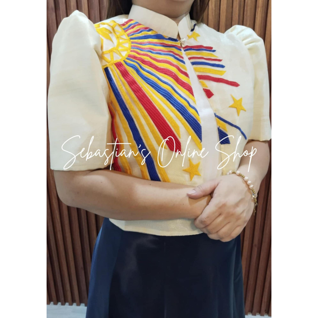 Sinag Bolero / Modern Filipiniana Bolero / Sinag Filipiniana ...