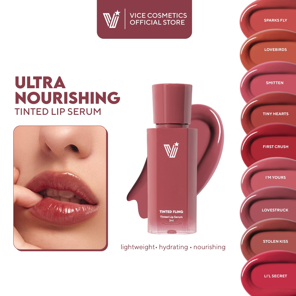 Vice Cosmetics Tinted Fling Nourishing Tinted Lip Serum | Shopee Philippines