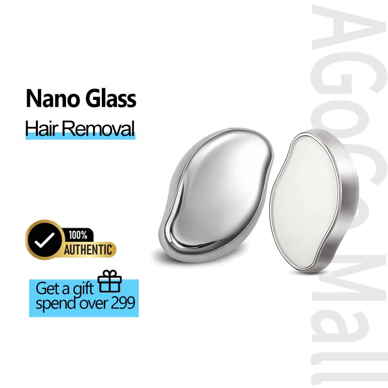 Nano Glass Hair Removal Washable Painless Gentle Hair Remover Delicate ...