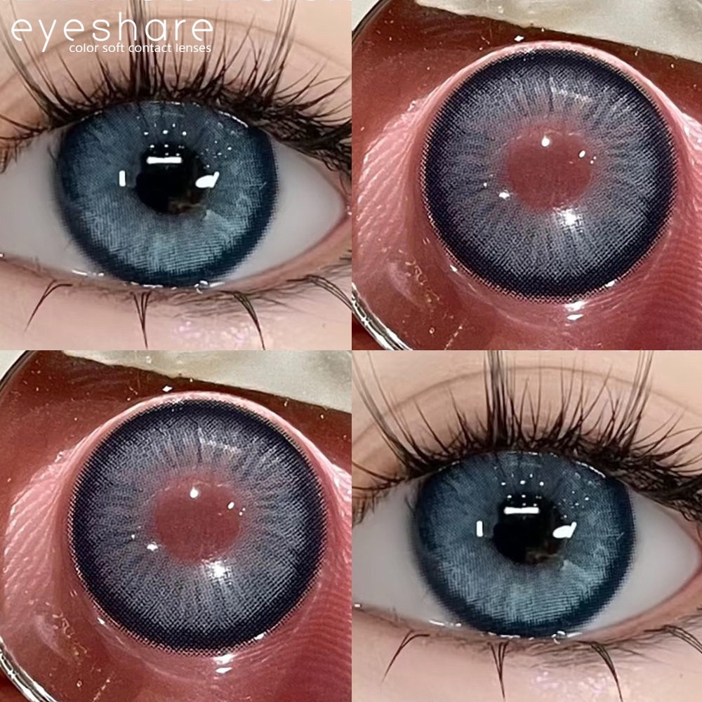 Eyeshare SEMPORNA Blue Contact Lens Doll Eyes Grade 0.00 Contact Lense ...