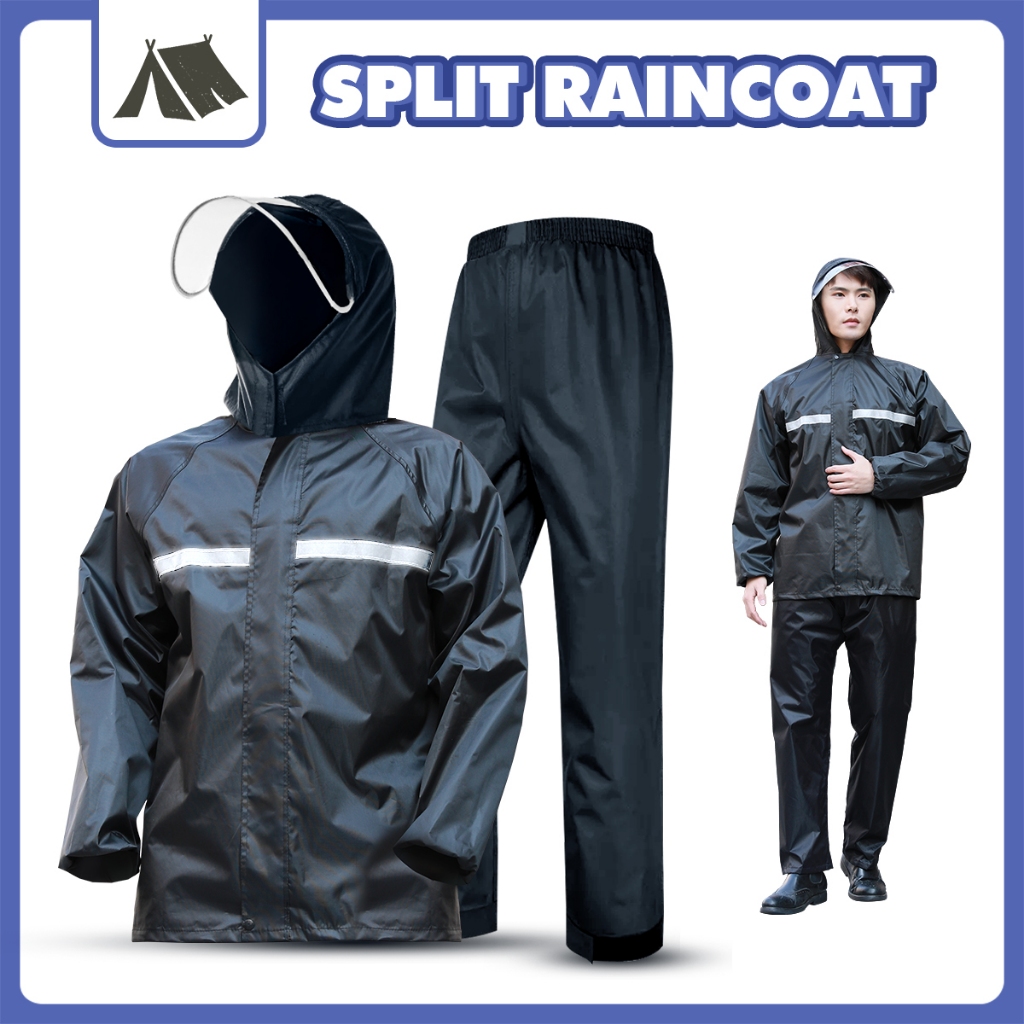 Rain Coat For Motorcycle Kapote Waterproof Adult RainCoat Outdoor ...