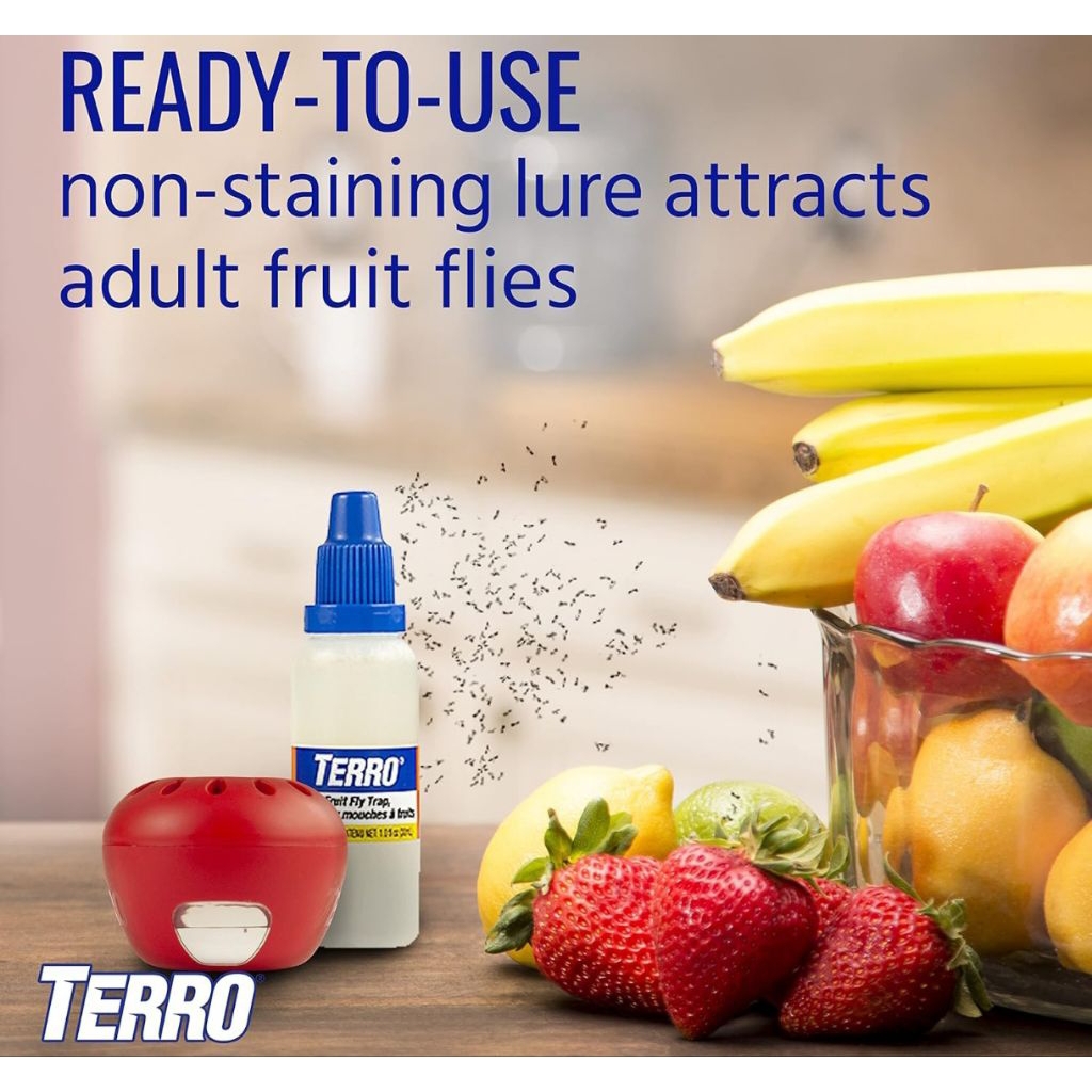 Terro Fruit fly trap Apple | Shopee Philippines