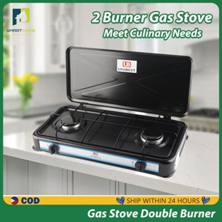 Gas Stove Double Burner Heavy Duty Stove Stainless Steel 2 Burner ...