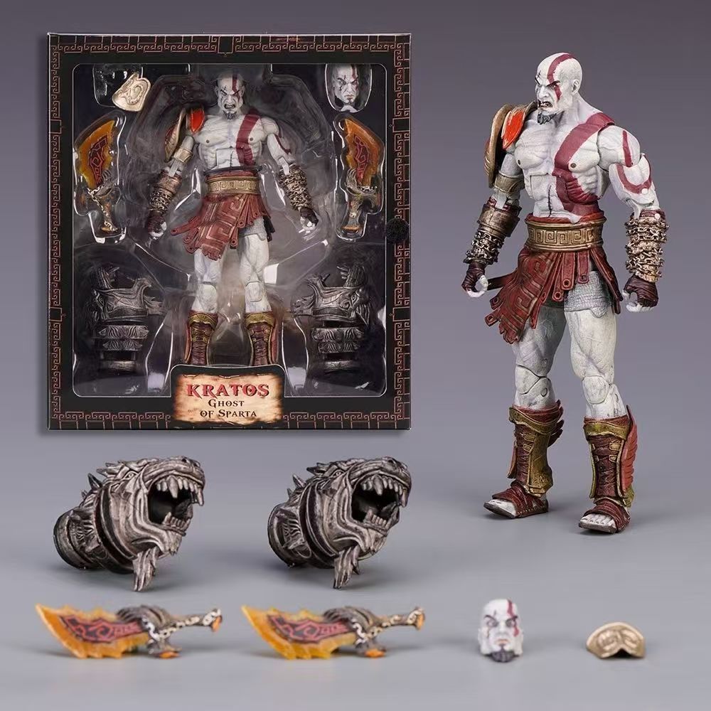 God of War III: Ultimate Kratos - Boxed Articulated Figure Model ...