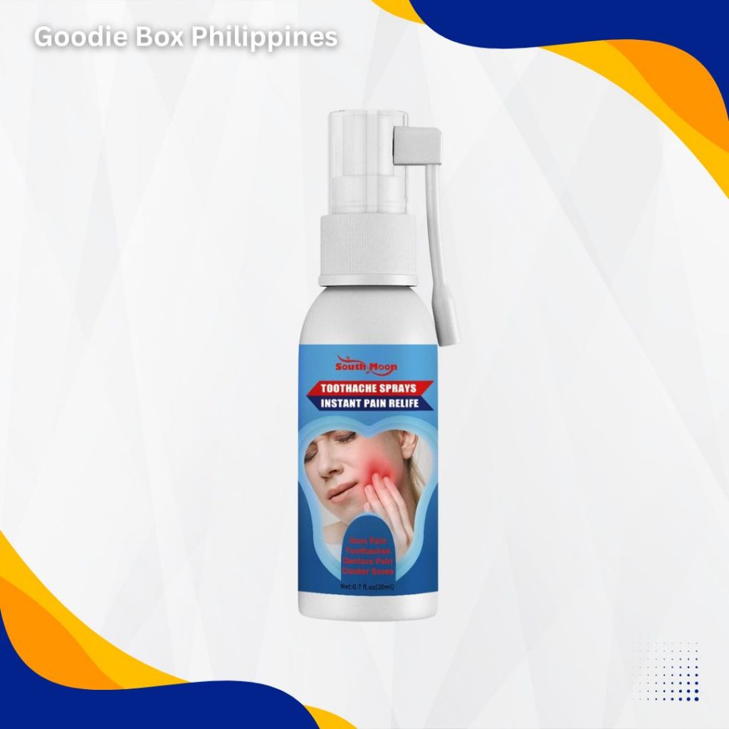 Goodie Box Toothache Relief Spray – Fast Acting Oral Pain Relief for ...