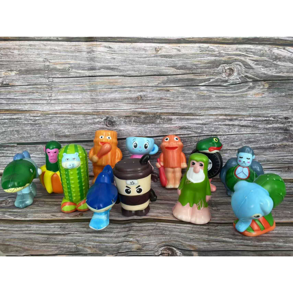 JLT 12pcs. Italiano brain rot meme culture tung tung sahur etc squishy ...