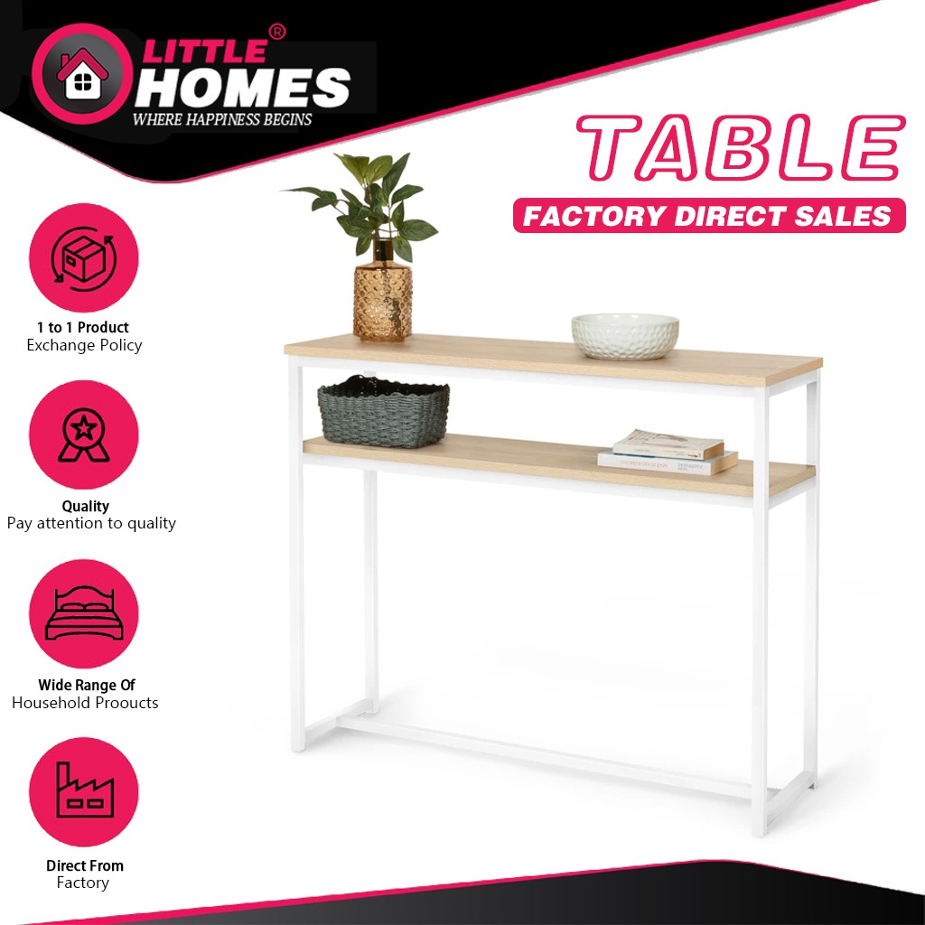 Table home wall narrow table rectangular bedside computer table double ...