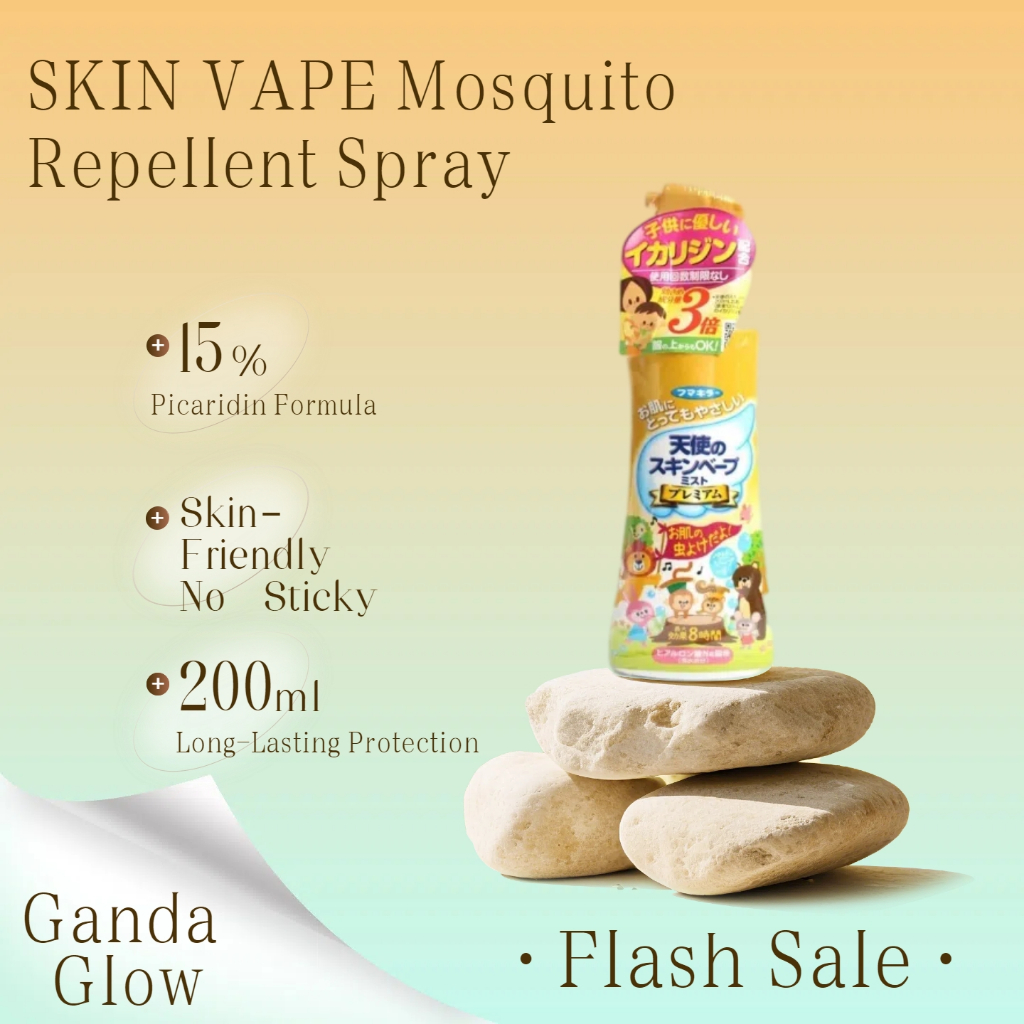 Japan SKIN VAPE Mosquito Repellent Spray 200ml | Shopee Philippines
