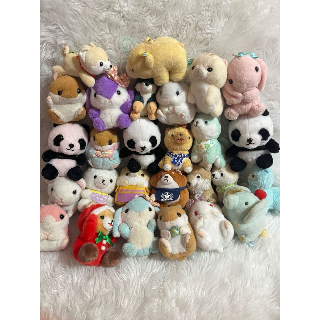 Authentic Amuse Animals Bag Charms Plush Japan | Shopee Philippines