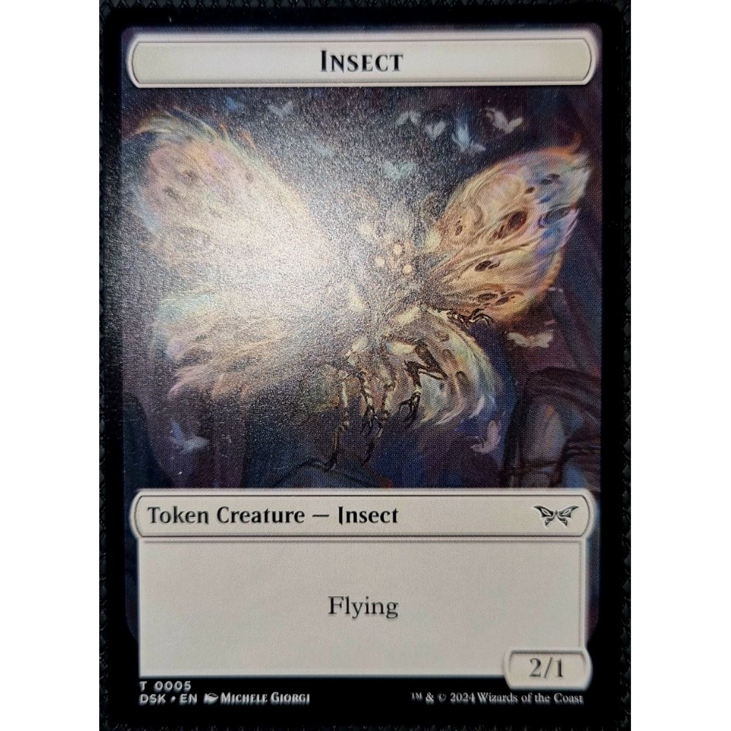 MTG Insect Token DSK (Nonfoil, Foil) | Shopee Philippines