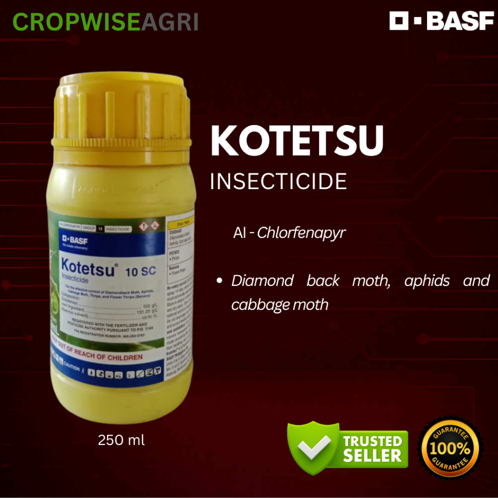 Basf KOTETSU Insecticide 100ML and 250ML | Shopee Philippines