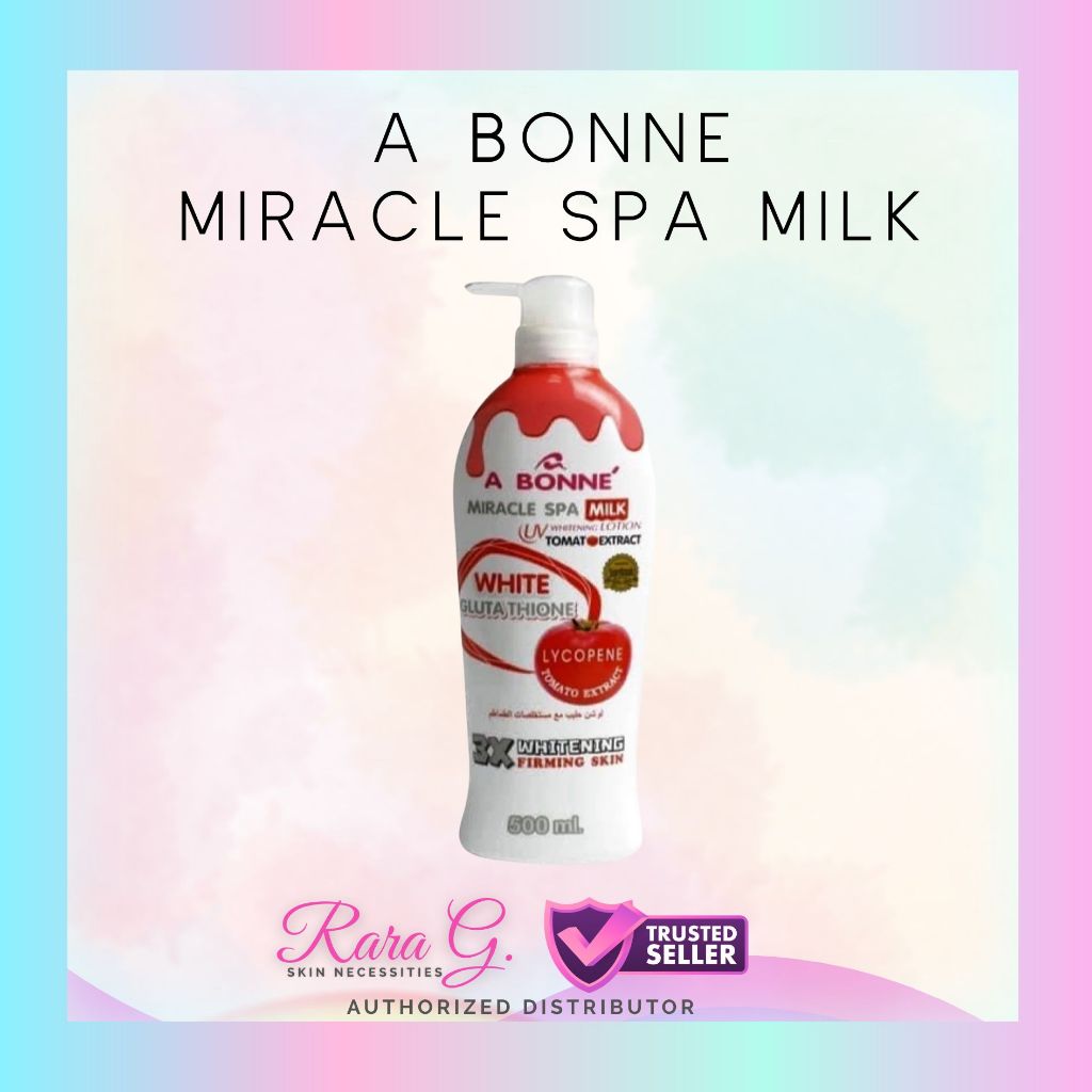 A Bonne Miracle Spa Milk - Natural Brightening & Nourishing Body Lotion ...