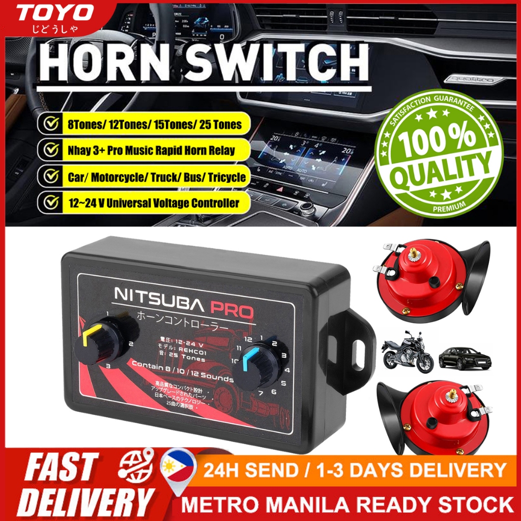 2025 New 25-Tone Universal Car Horn Controller - Advanced Electric ...