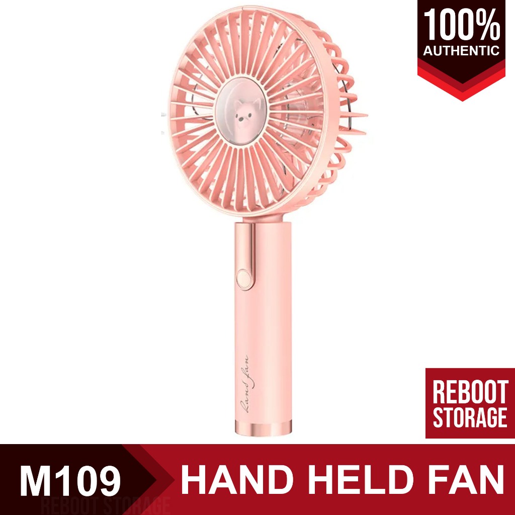 M109 HAND HELD FAN PINK | Shopee Philippines