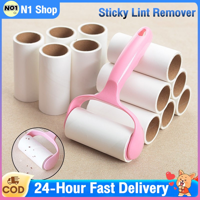 Sticky Lint Rollers Refill Pack 60 Sheets Super Sticky Pet Hair Remover ...
