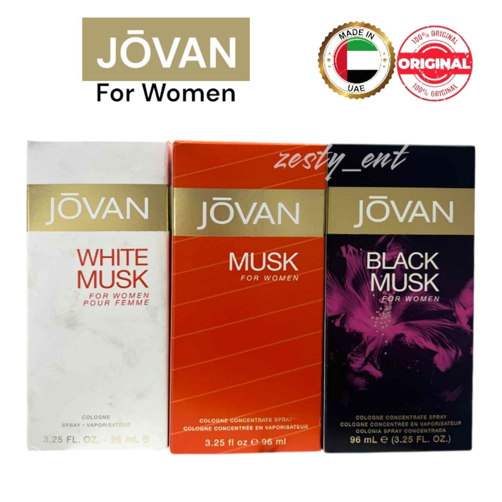 Jovan Musk and White Musk for Women 96ml | Shopee Philippines