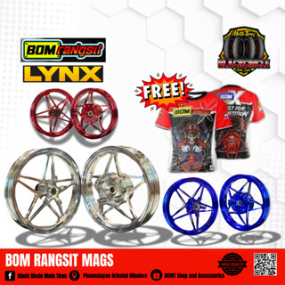 Bom Rangsit BomX Lynx Cnc Mags Click 125/150/ aerox v1/v2 mio i 125/m3 ...