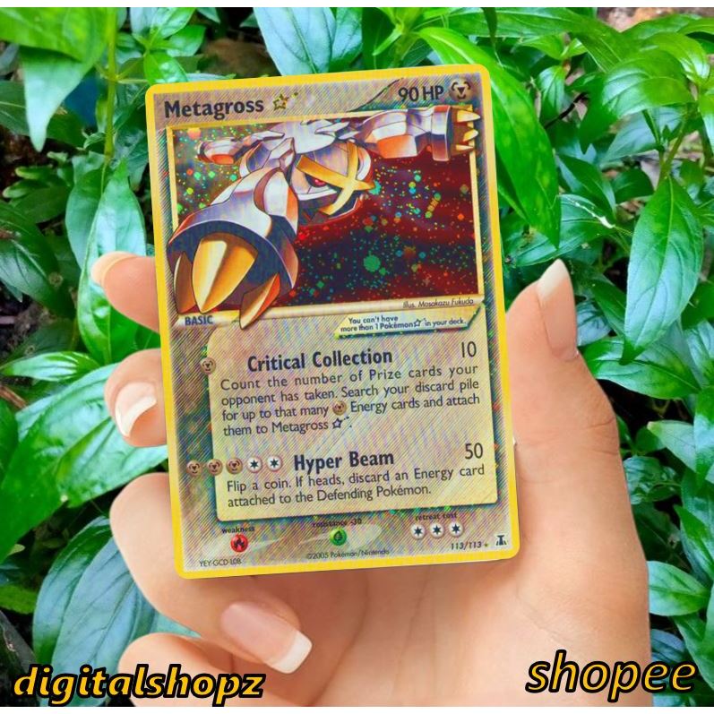 Proxy Card Metagross Star Pokemon Trading Card Game | Shopee Philippines